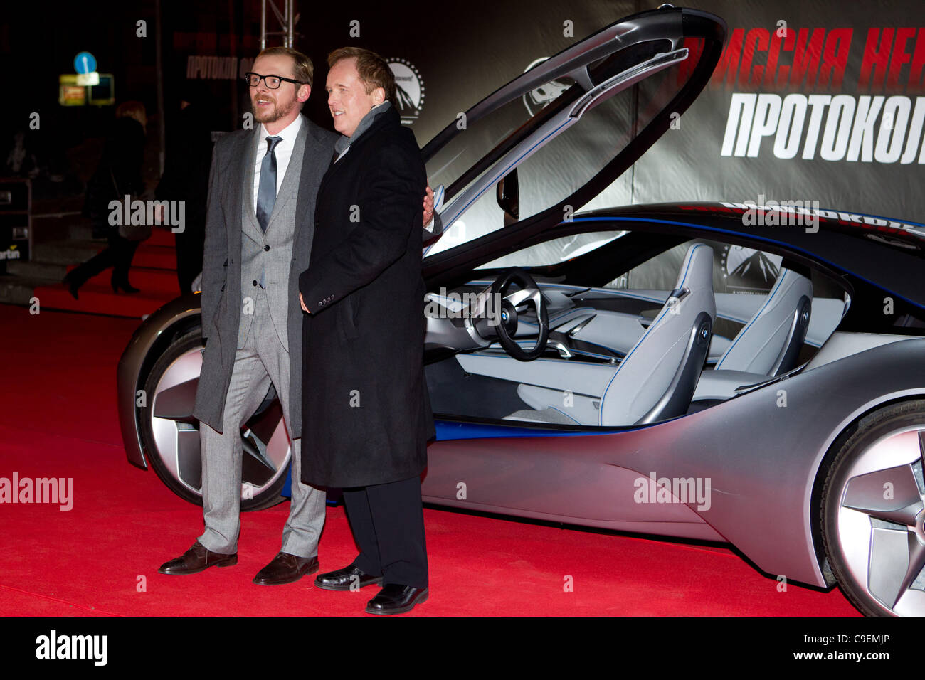 08.12.2011. Moscow. Russia. "Mission: Impossible – Ghost Protocol" film ...