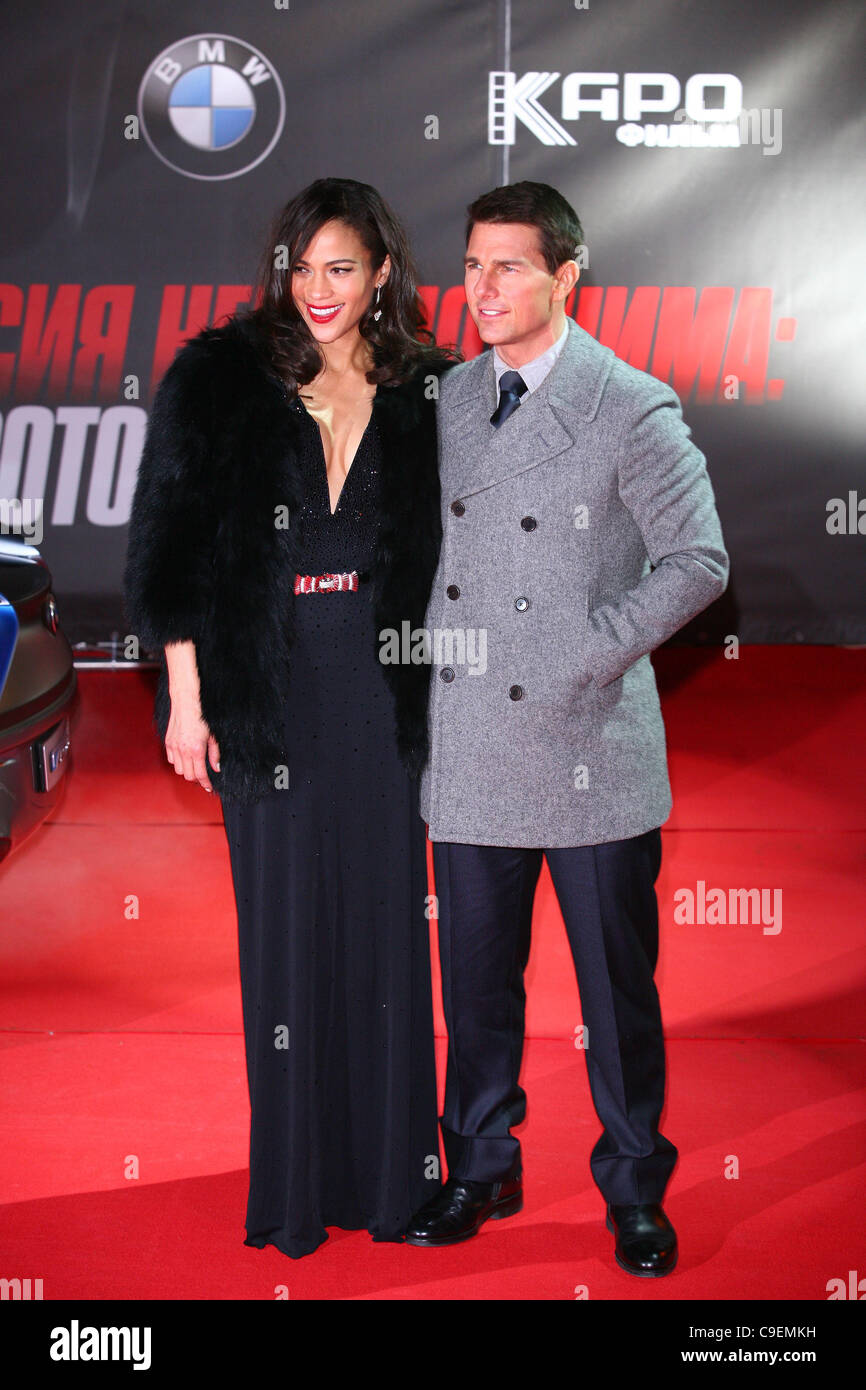08.12.2011. Moscow. Russia. "Mission: Impossible – Ghost Protocol" film ...