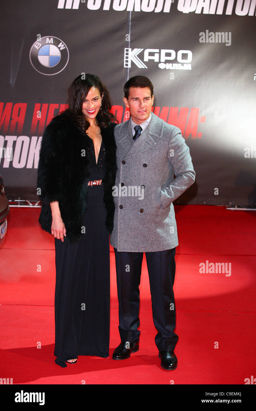 08.12.2011. Moscow. Russia. "Mission: Impossible – Ghost Protocol" film ...