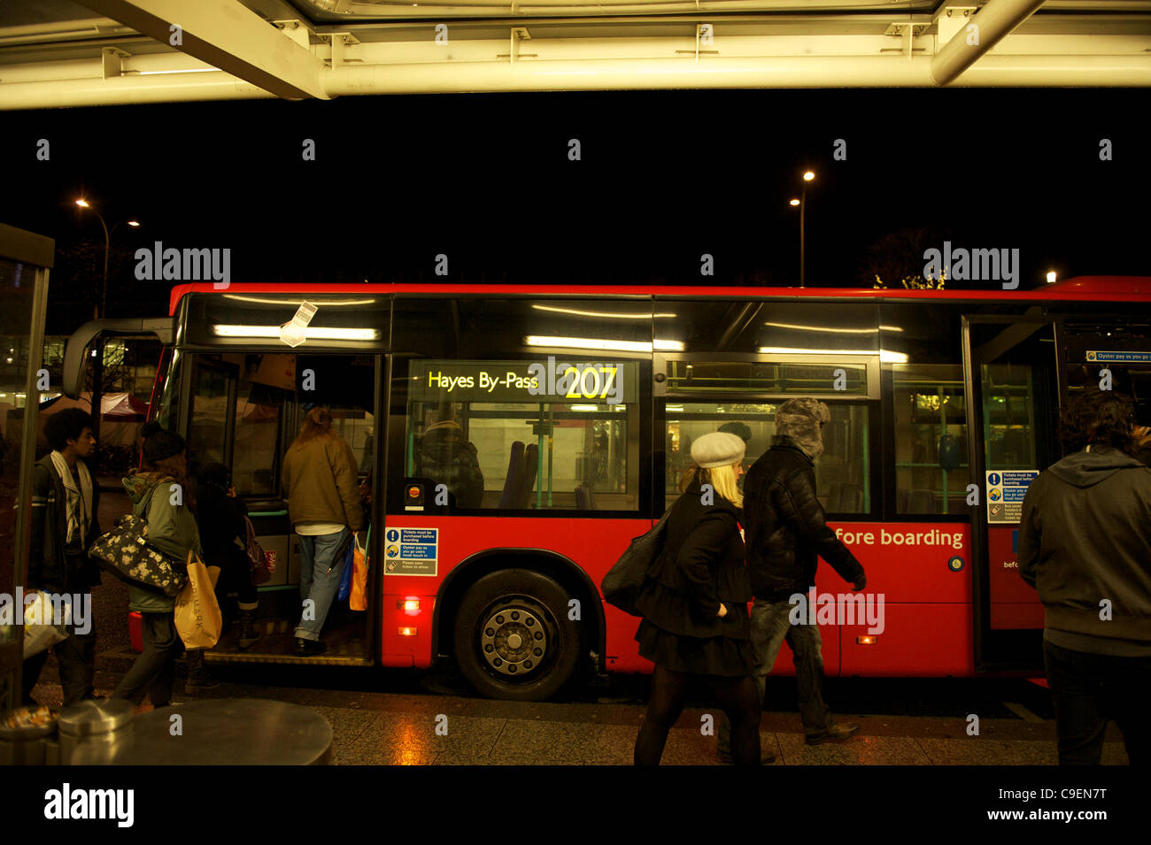 Final days of the bendy Bus: A route 207 bendy bus is seen on 8th ...