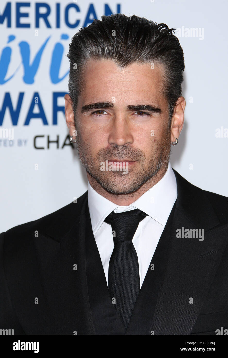 COLIN FARRELL AMERICAN GIVING AWARDS DOWNTOWN LOS ANGELES CALIFORNIA ...
