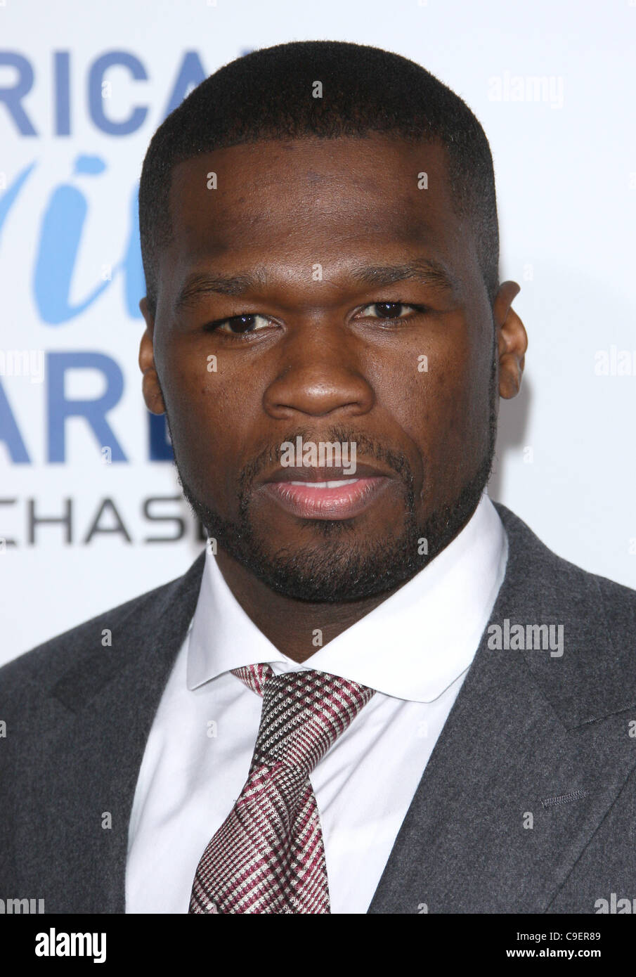 50 CENT AMERICAN GIVING AWARDS DOWNTOWN LOS ANGELES CALIFORNIA USA 09 ...