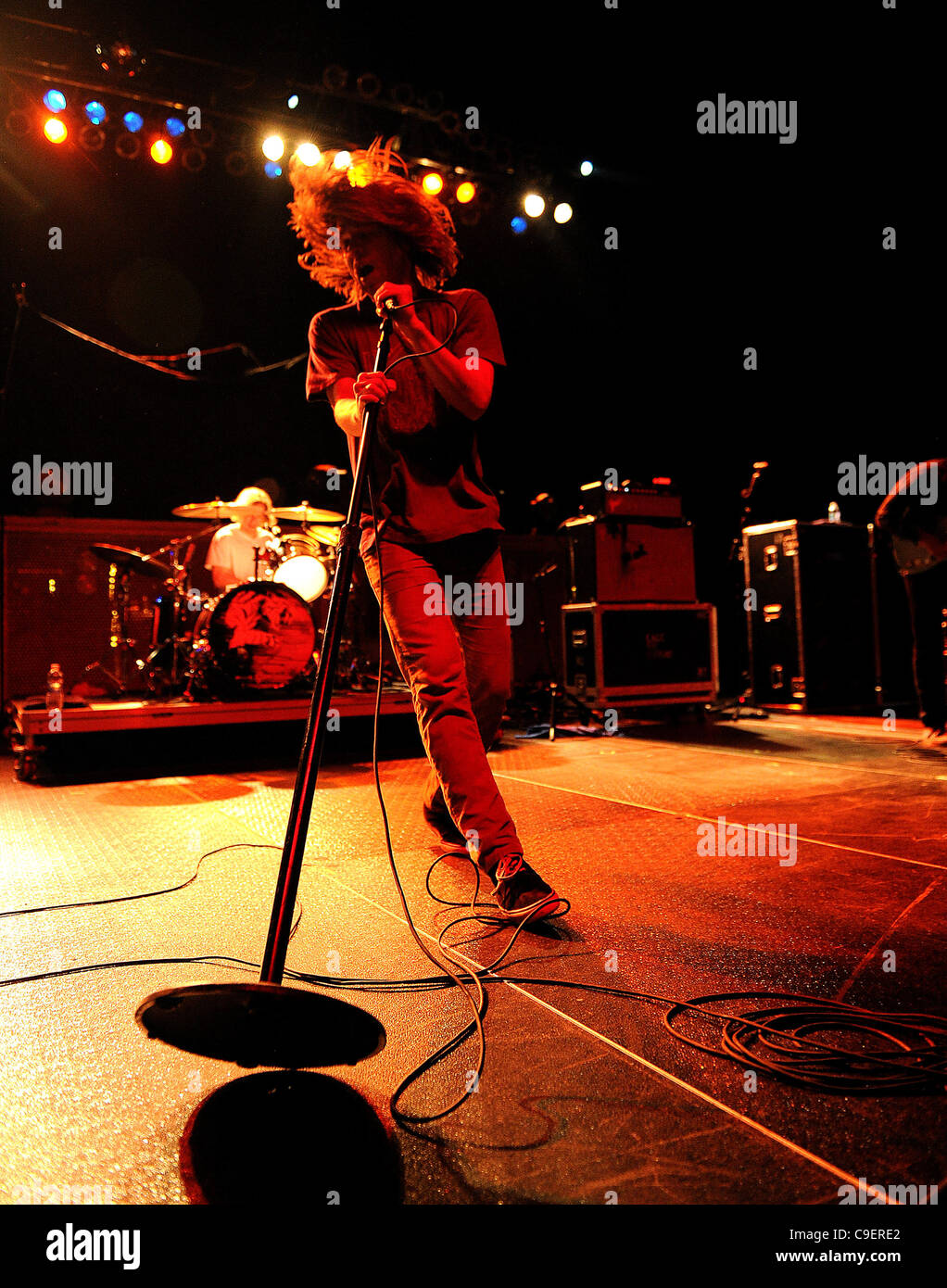Dec 1, 2011 - Norfolk, Virginia; USA - Singer MATTHEW SHULTZ of the ...