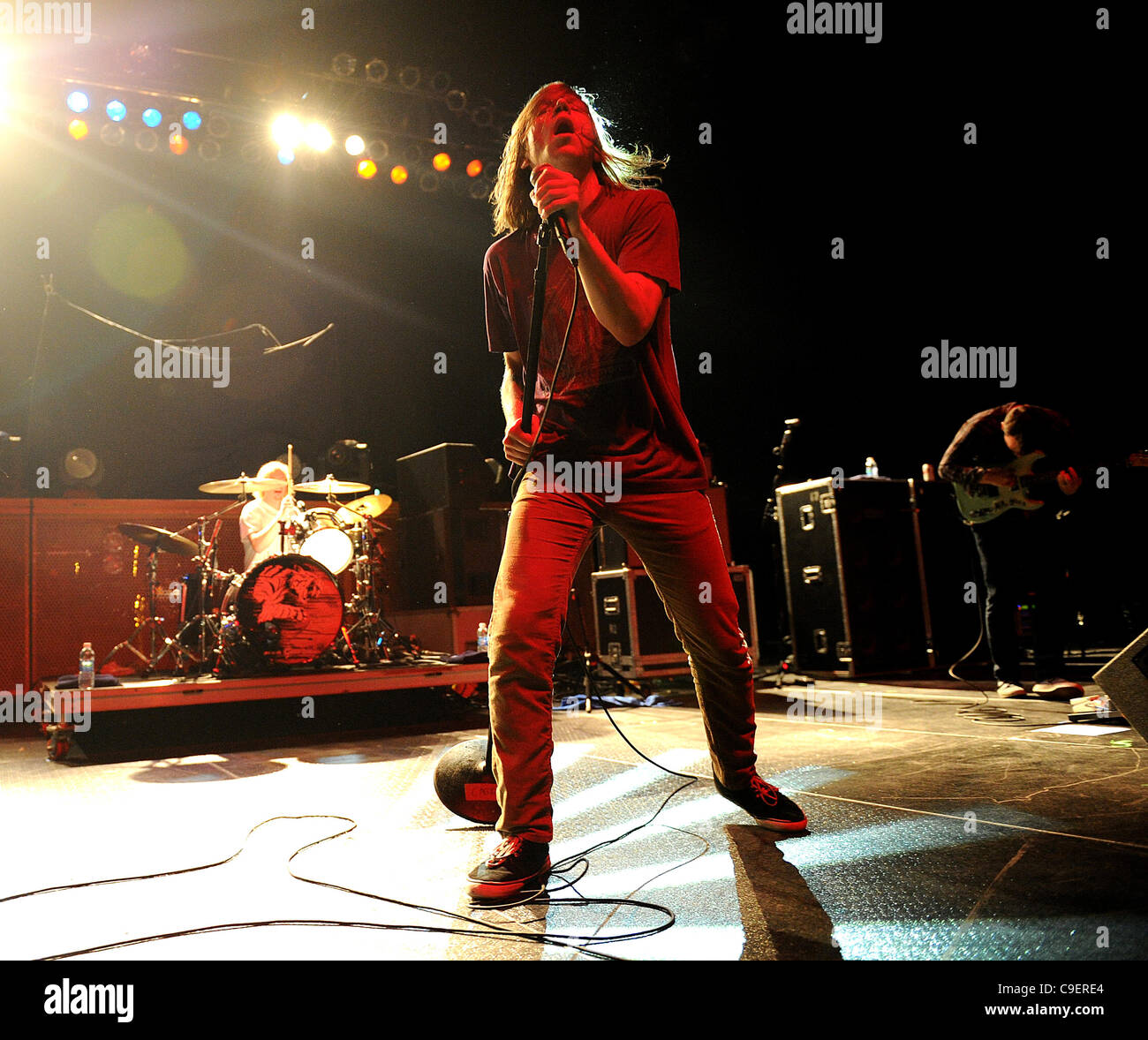 Dec 1, 2011 - Norfolk, Virginia; USA - Singer MATTHEW SHULTZ of the ...