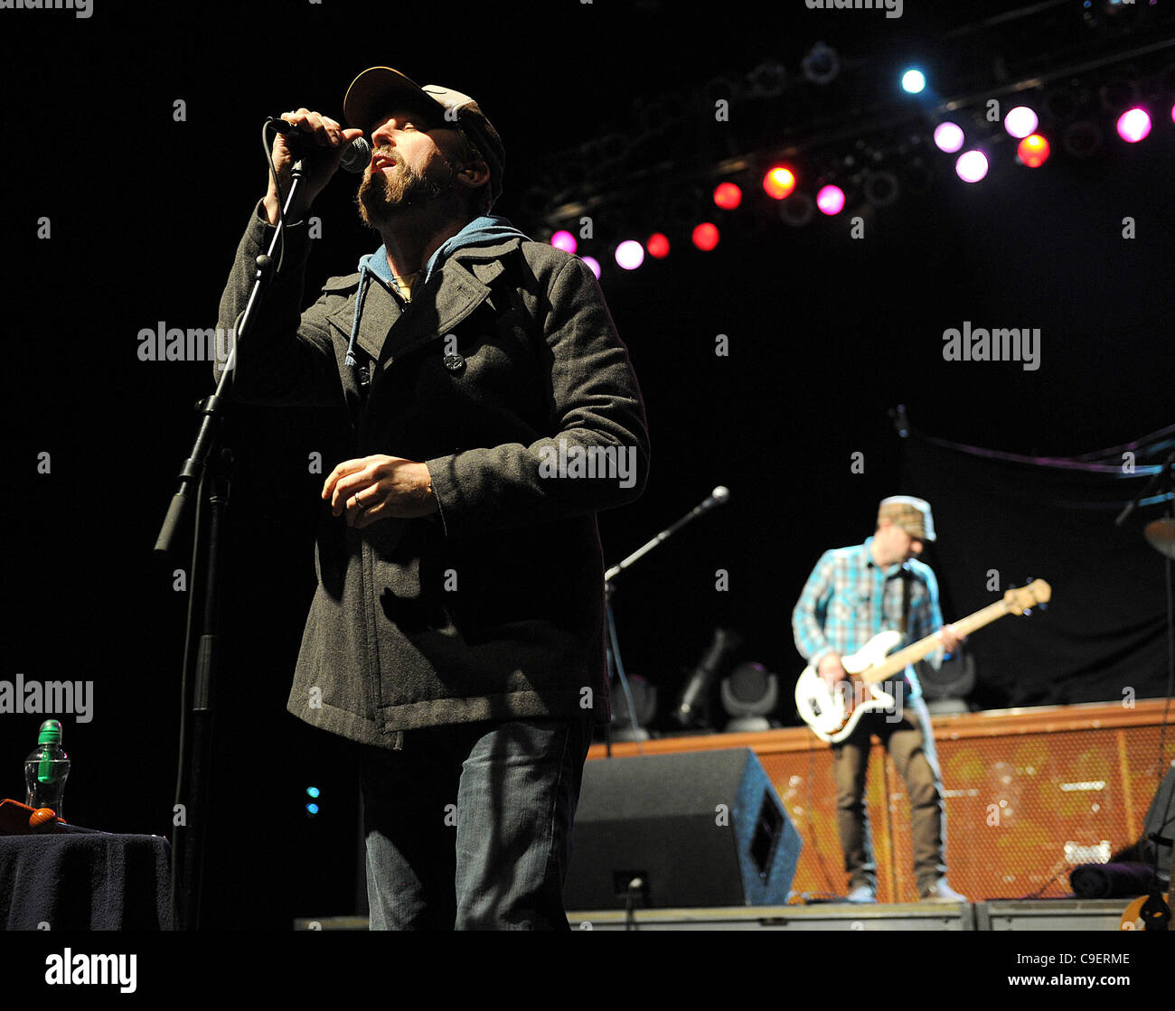 Dec 1, 2011 - Norfolk, Virginia; USA - Singer JOHN MCCREA of the band ...