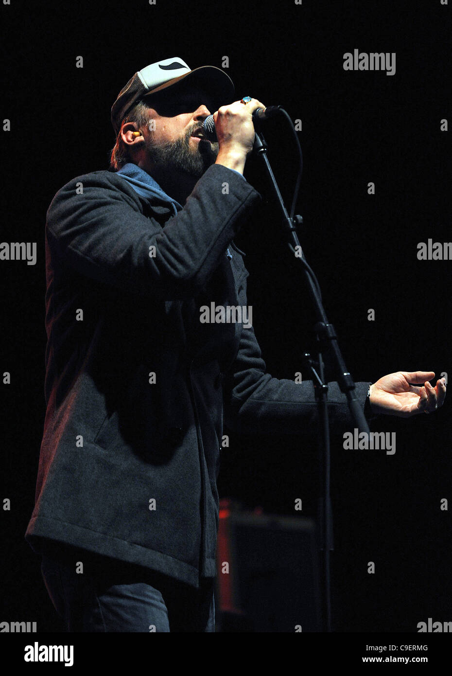 Dec 1, 2011 - Norfolk, Virginia; USA - Singer JOHN MCCREA of the band ...