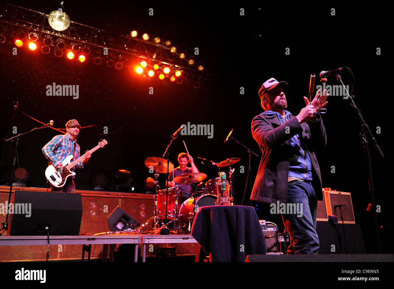 Dec 1, 2011 - Norfolk, Virginia; USA - Singer JOHN MCCREA of the band ...