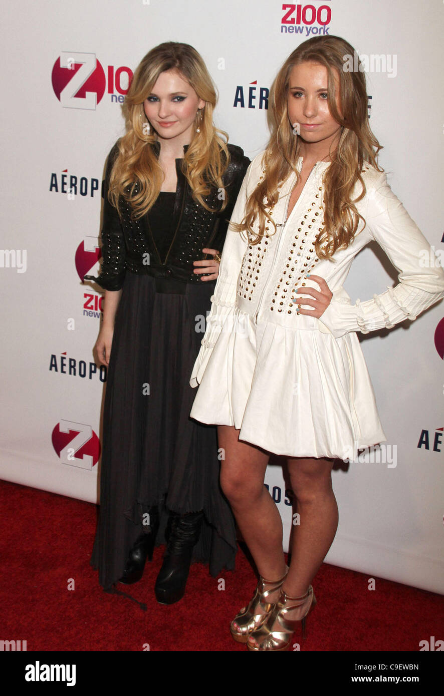 Dec. 9, 2011 - New York, New York, U.S. - Singer/actress ABIGAIL ...