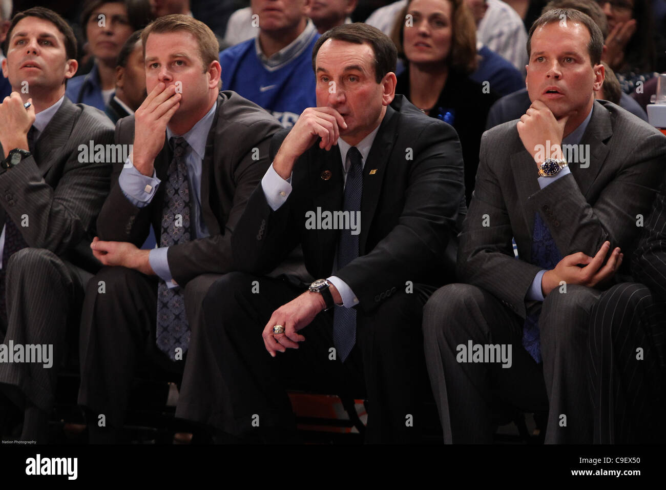 Duke blue devils bench hi-res stock photography and images - Alamy