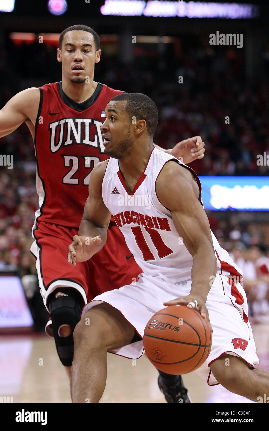 Dec. 10, 2011 - Madison, Wisconsin, U.S - Wisconsin guard Jordan Taylor ...