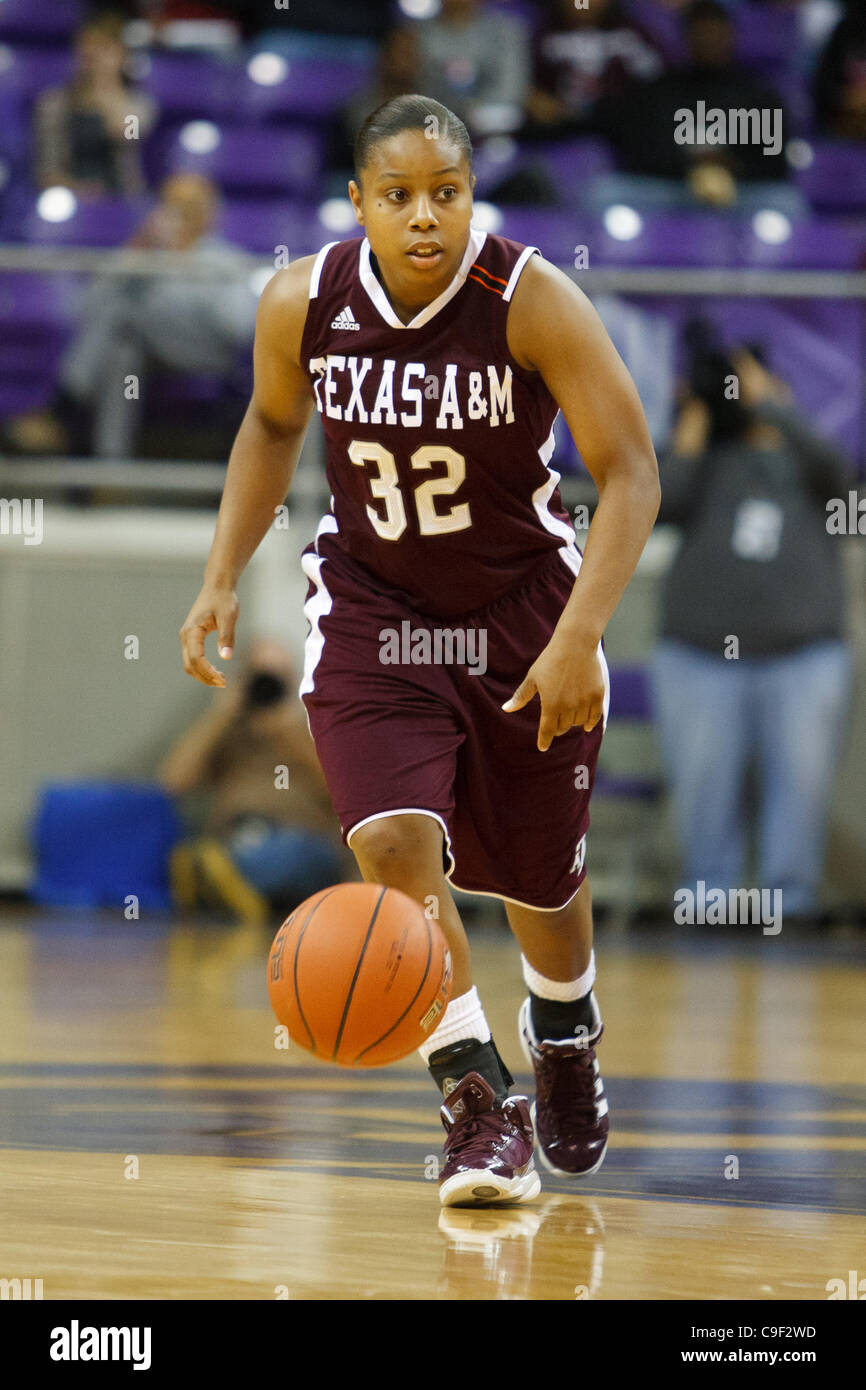 Dec. 11, 2011 - Fort Worth, Texas, US - Texas A&M Aggies Guard Adrienne ...
