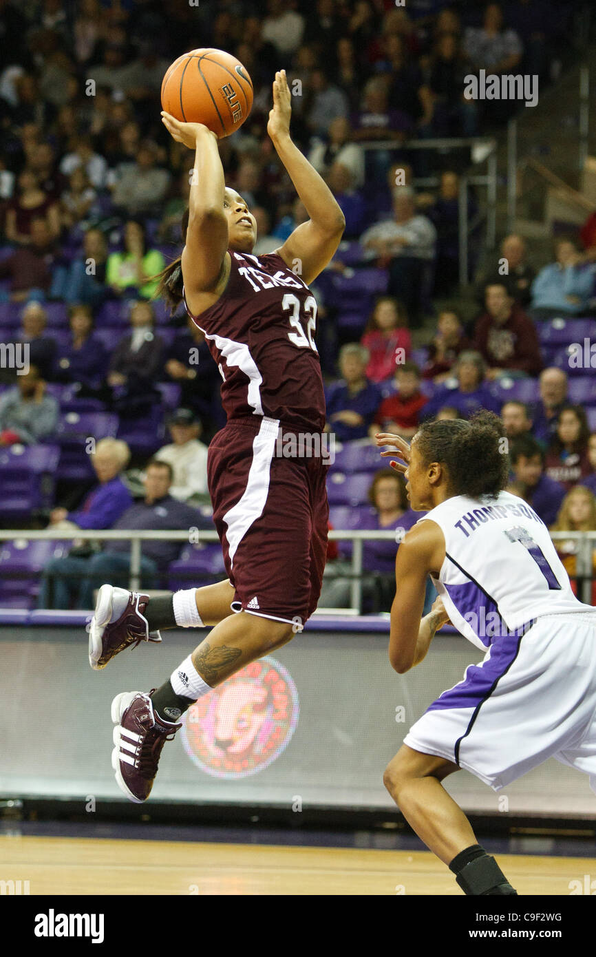 Dec. 11, 2011 - Fort Worth, Texas, US - Texas A&M Aggies Guard Adrienne ...