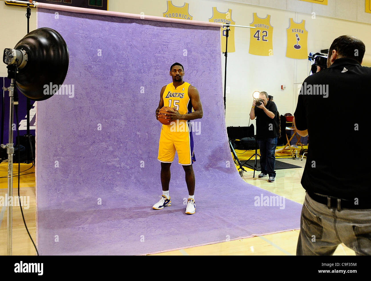 Metta world peace lakers hi-res stock photography and images - Alamy