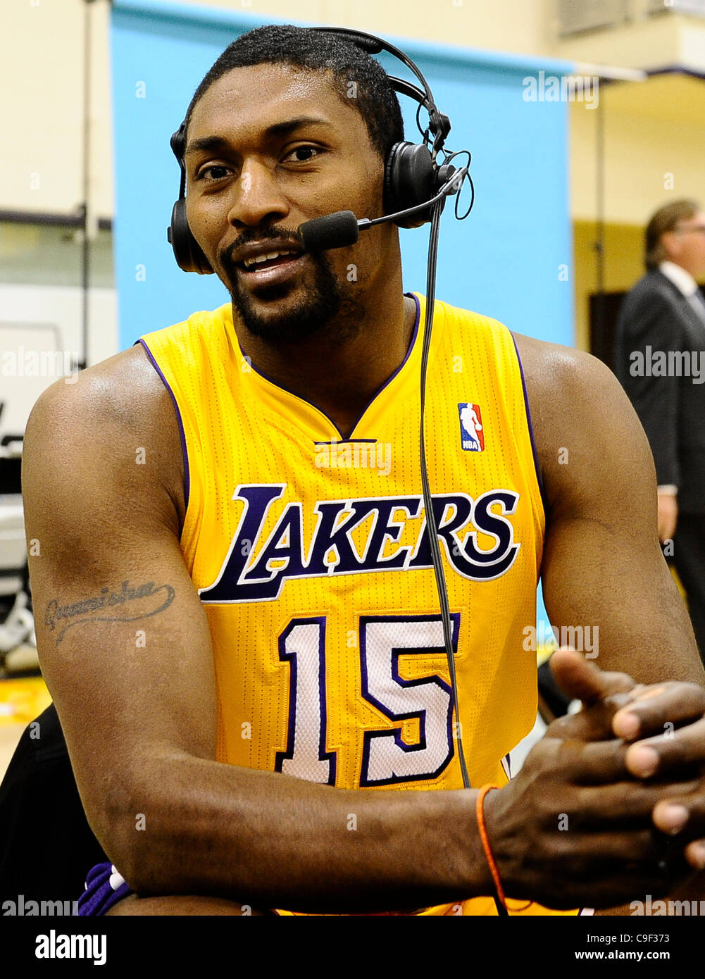 Metta world peace lakers hi-res stock photography and images - Alamy
