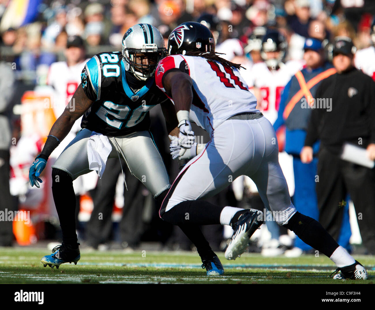 Dec. 11, 2011 - Charlotte, North Carolina, U.S - Carolina Panthers ...