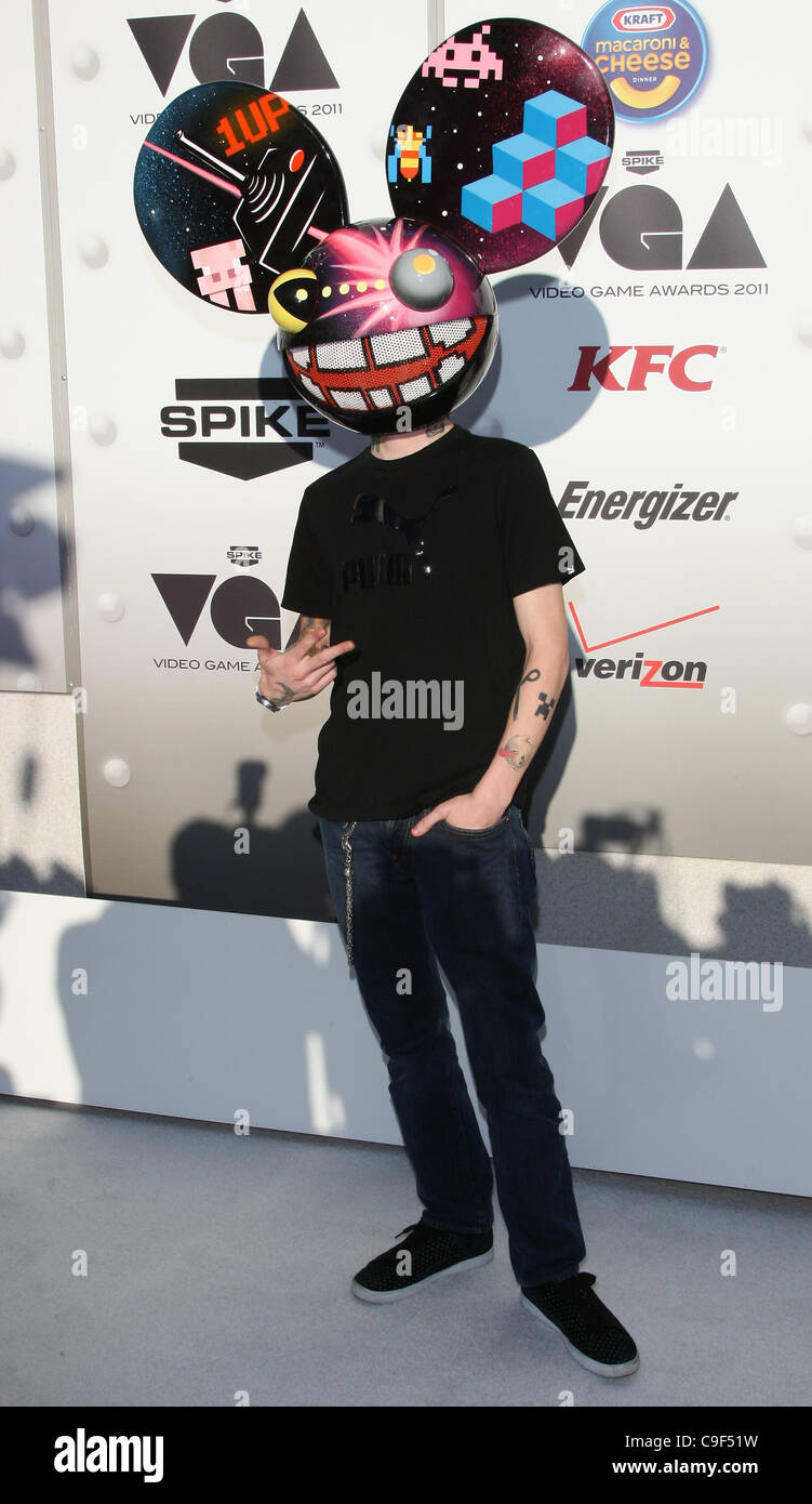 DEADMAU5 2011 VIDEO GAME AWARDS. SPIKE TV. CULVER CITY LOS ANGELES ...