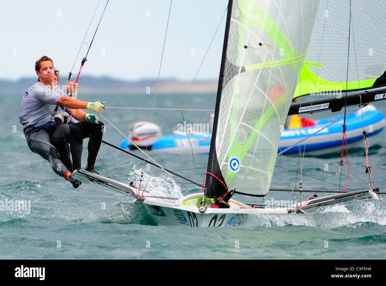 Round dinghy hi-res stock photography and images - Alamy