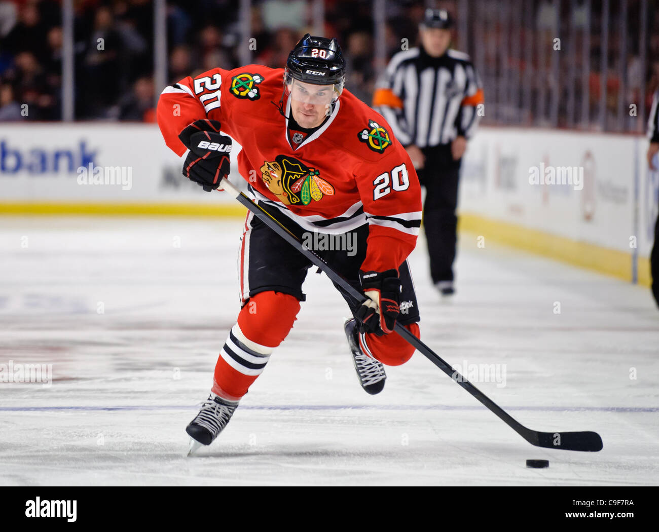 Dec. 11, 2011 - Chicago, Illinois, U.S - Chicago defenseman Sami ...