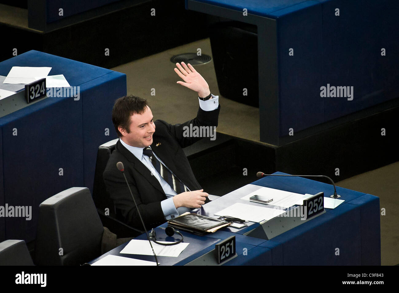 Dec. 13, 2011 - Strasbourg, Alsace, France - Alyn Smith Member of the ...