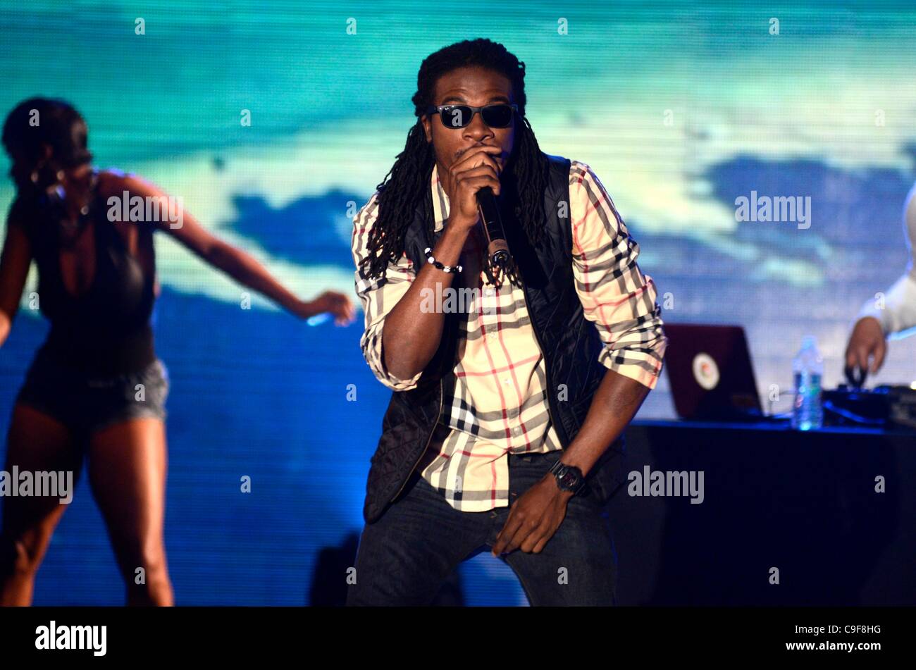Gyptian in attendance for MTV IGGY Best New Band Concert 2011, Best Buy ...