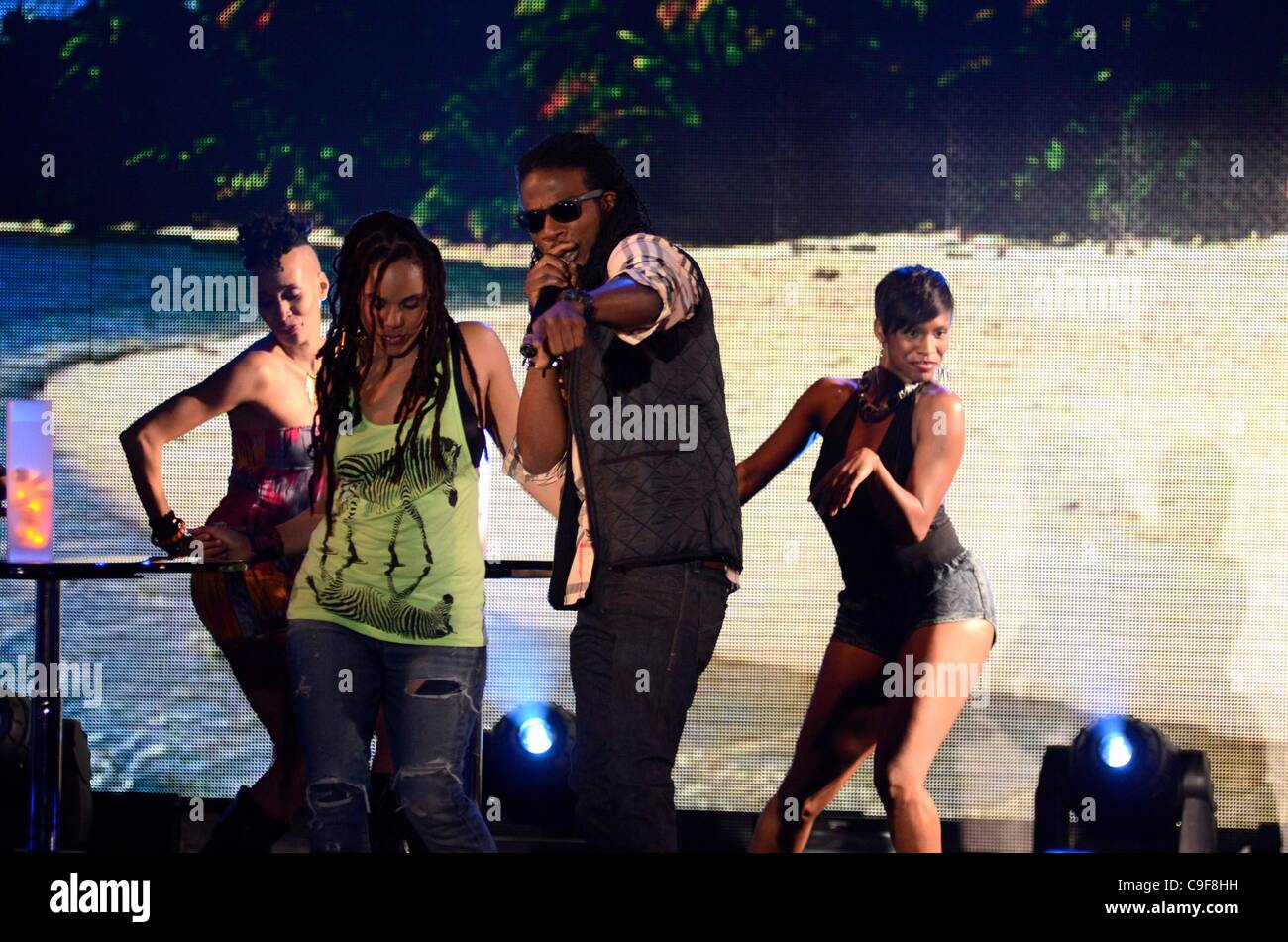 Gyptian in attendance for MTV IGGY Best New Band Concert 2011, Best Buy ...