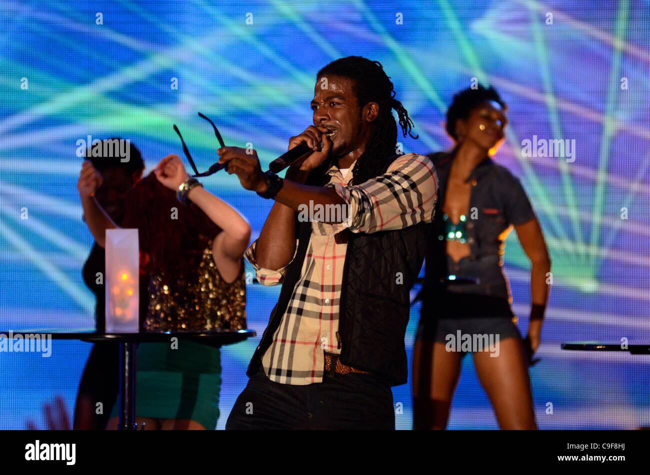 Gyptian in attendance for MTV IGGY Best New Band Concert 2011, Best Buy ...