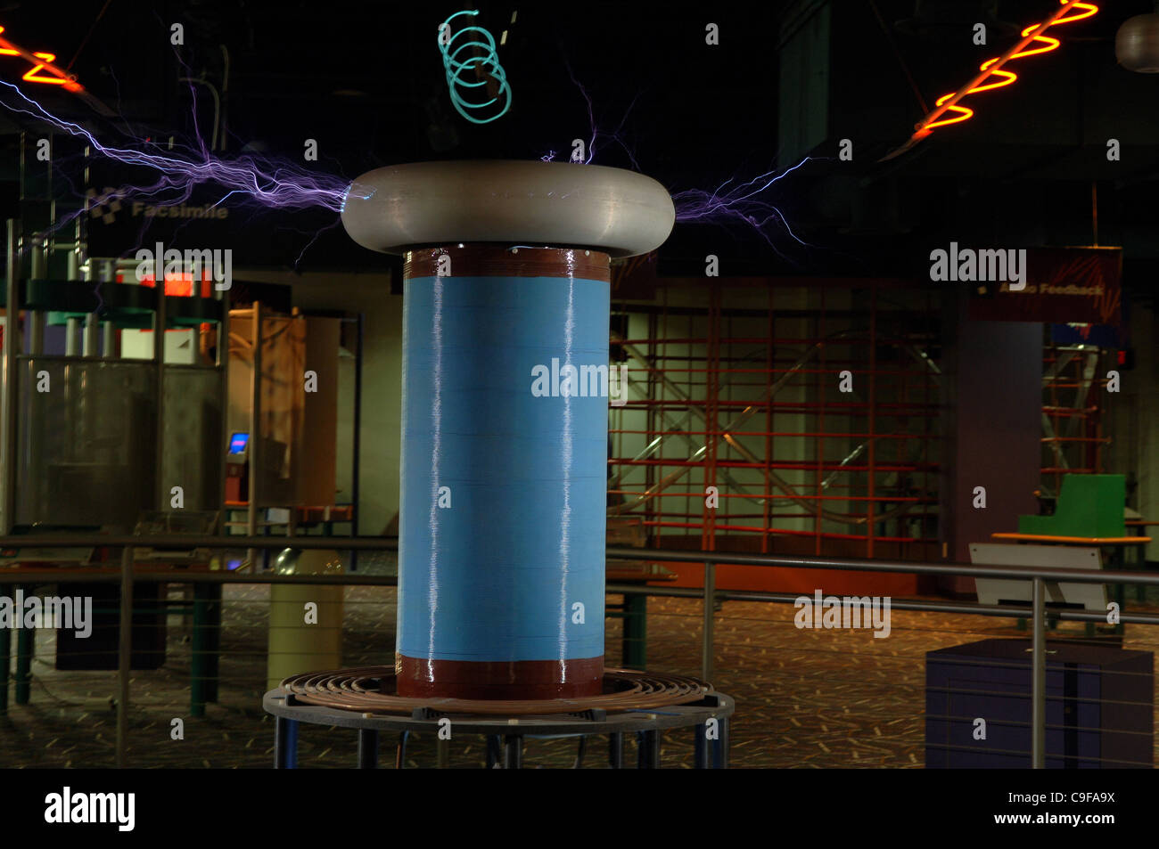 Tesla coil museum hi-res stock photography and images - Alamy