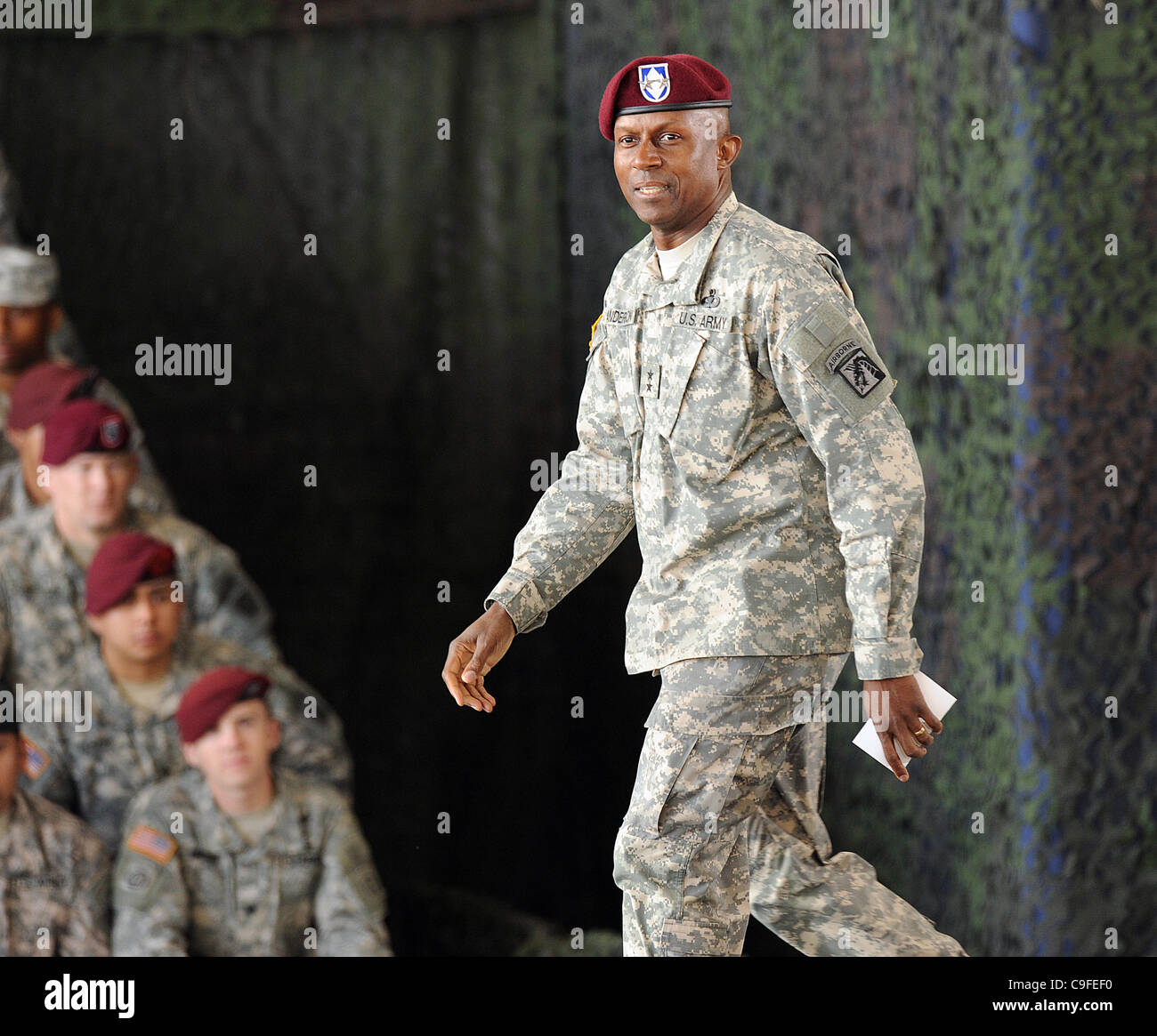 Dec. 14, 2011 - Fort Bragg, North Carolina; USA - Major General RODNEY ...