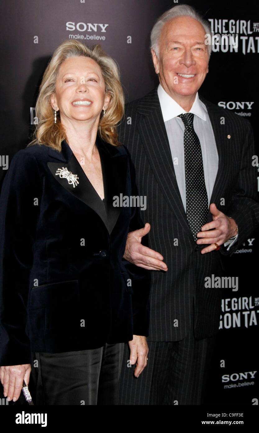 Christopher Plummer at arrivals for THE GIRL WITH THE DRAGON TATTOO ...