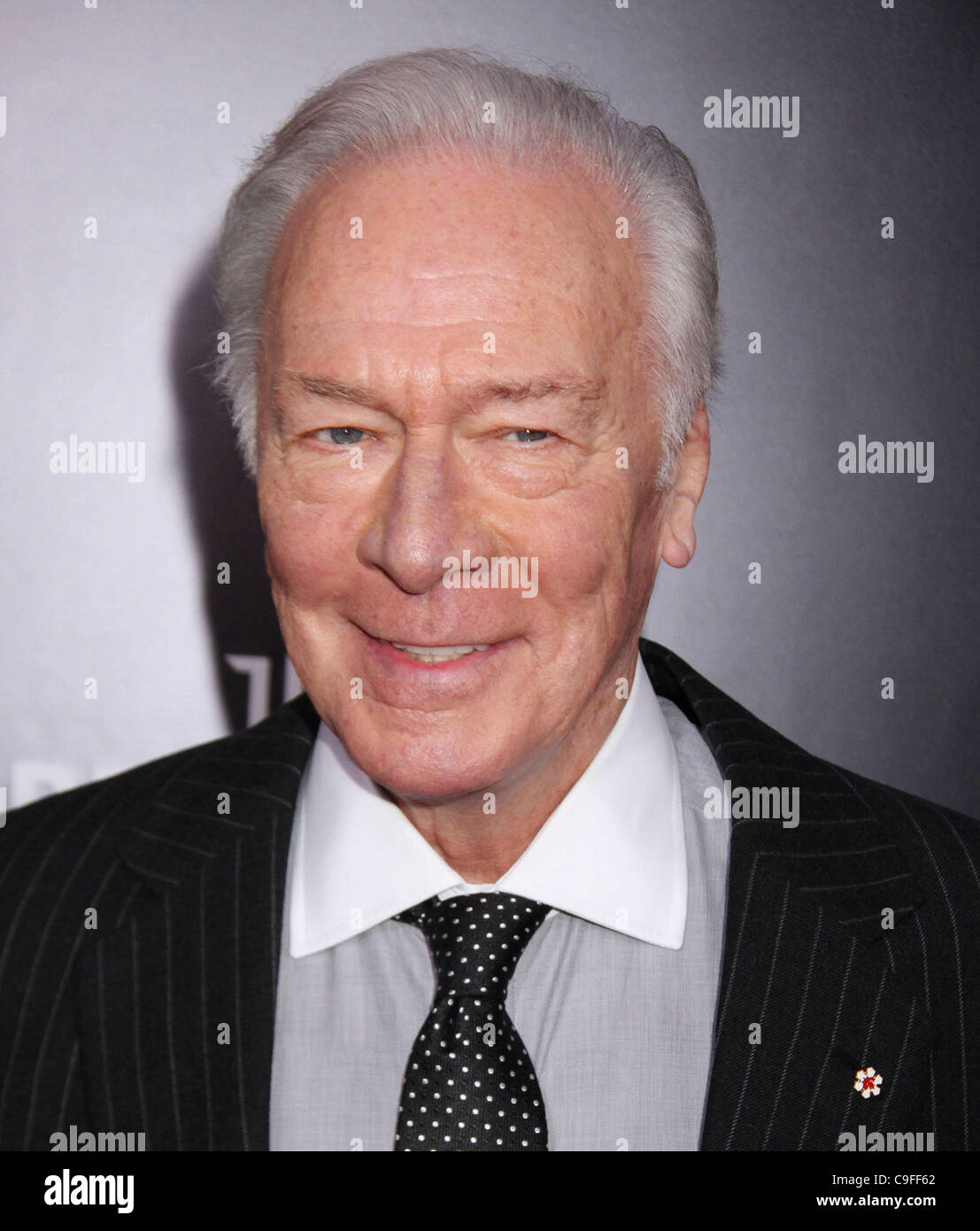 Dec. 14, 2011 - New York, New York, U.S. - Actor CHRISTOPHER PLUMMER ...