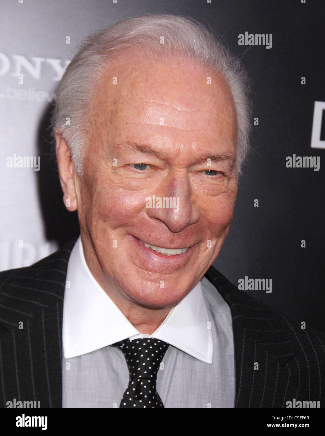 Dec. 14, 2011 - New York, New York, U.S. - Actor CHRISTOPHER PLUMMER ...