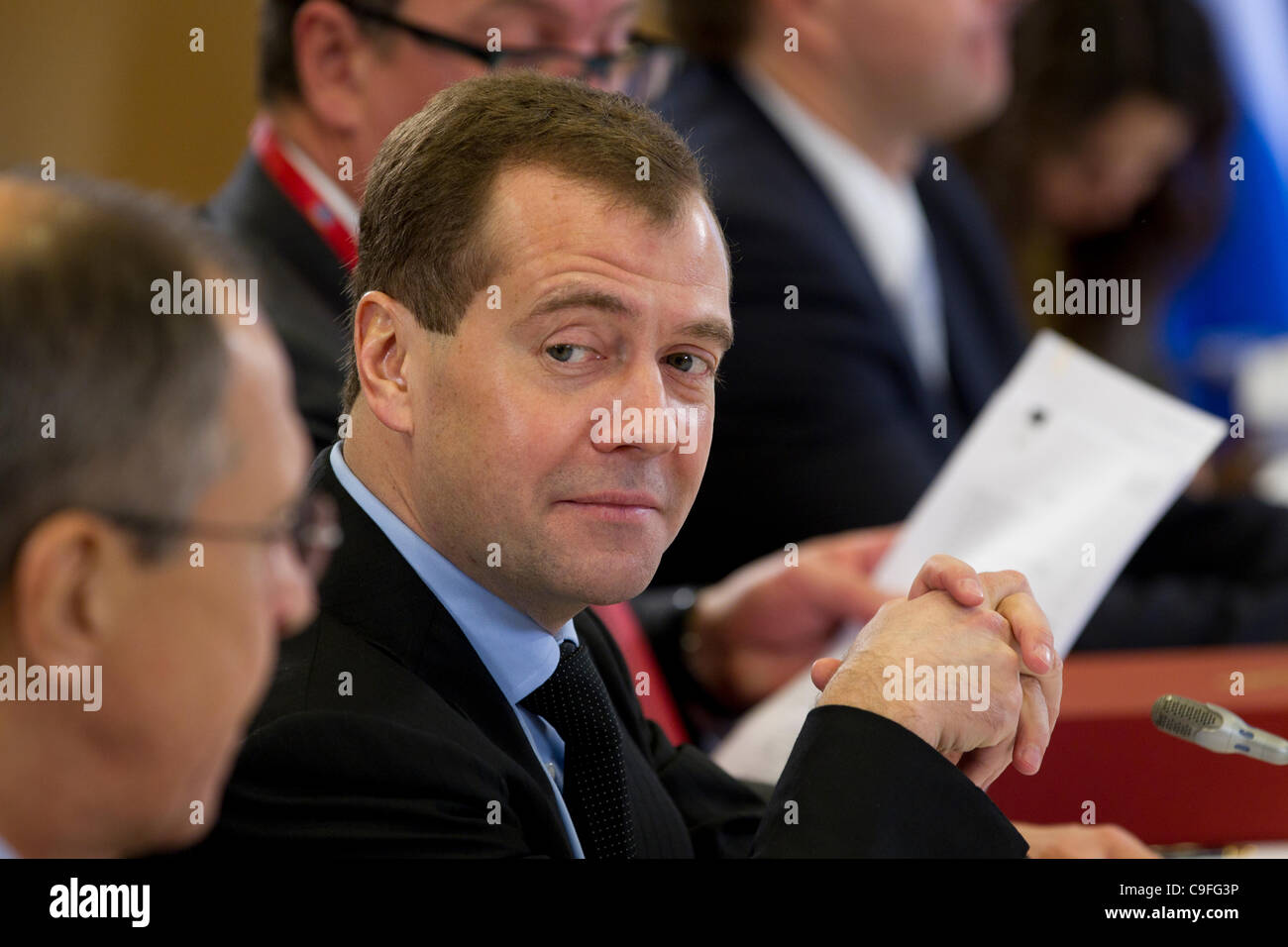 Dmitry medvedev hi-res stock photography and images - Alamy