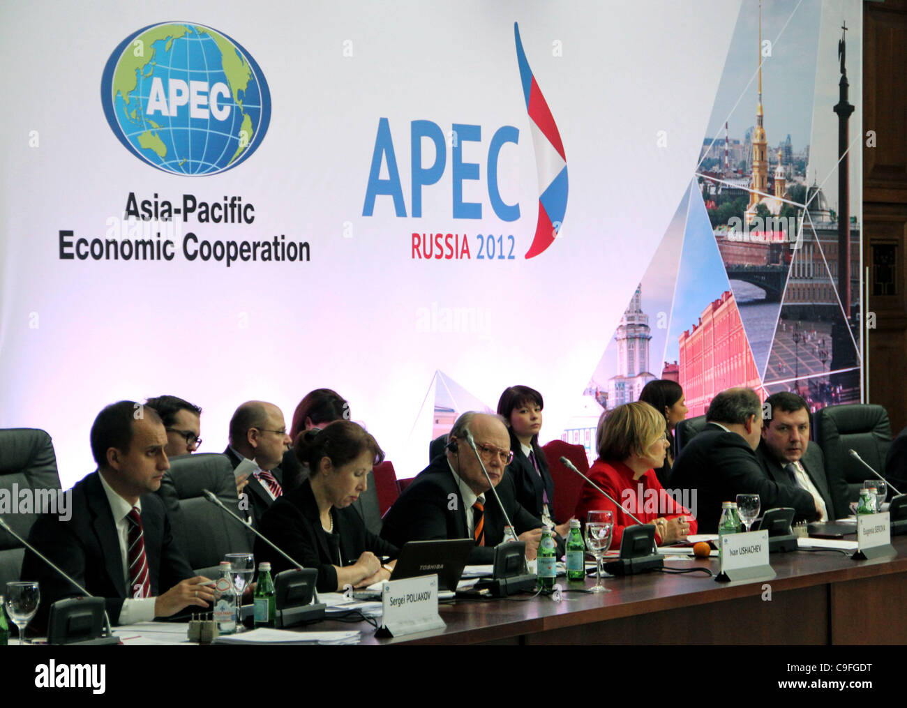 December 12,2011.St.Petersburg,Russia. Pictured: The APEC Symposium and ...
