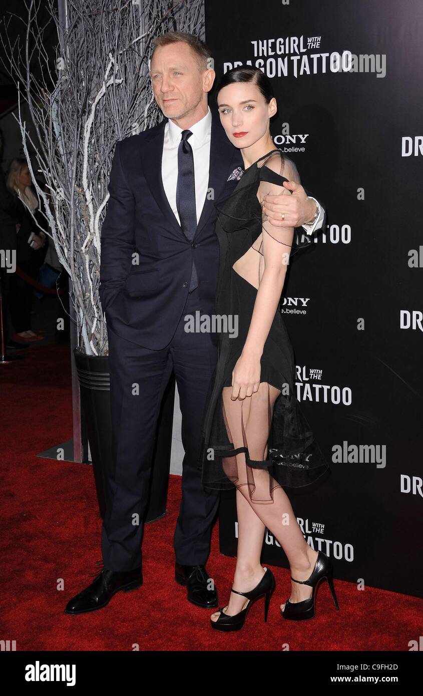 Girl With The Dragon Tattoo Rooney Mara Daniel Craig