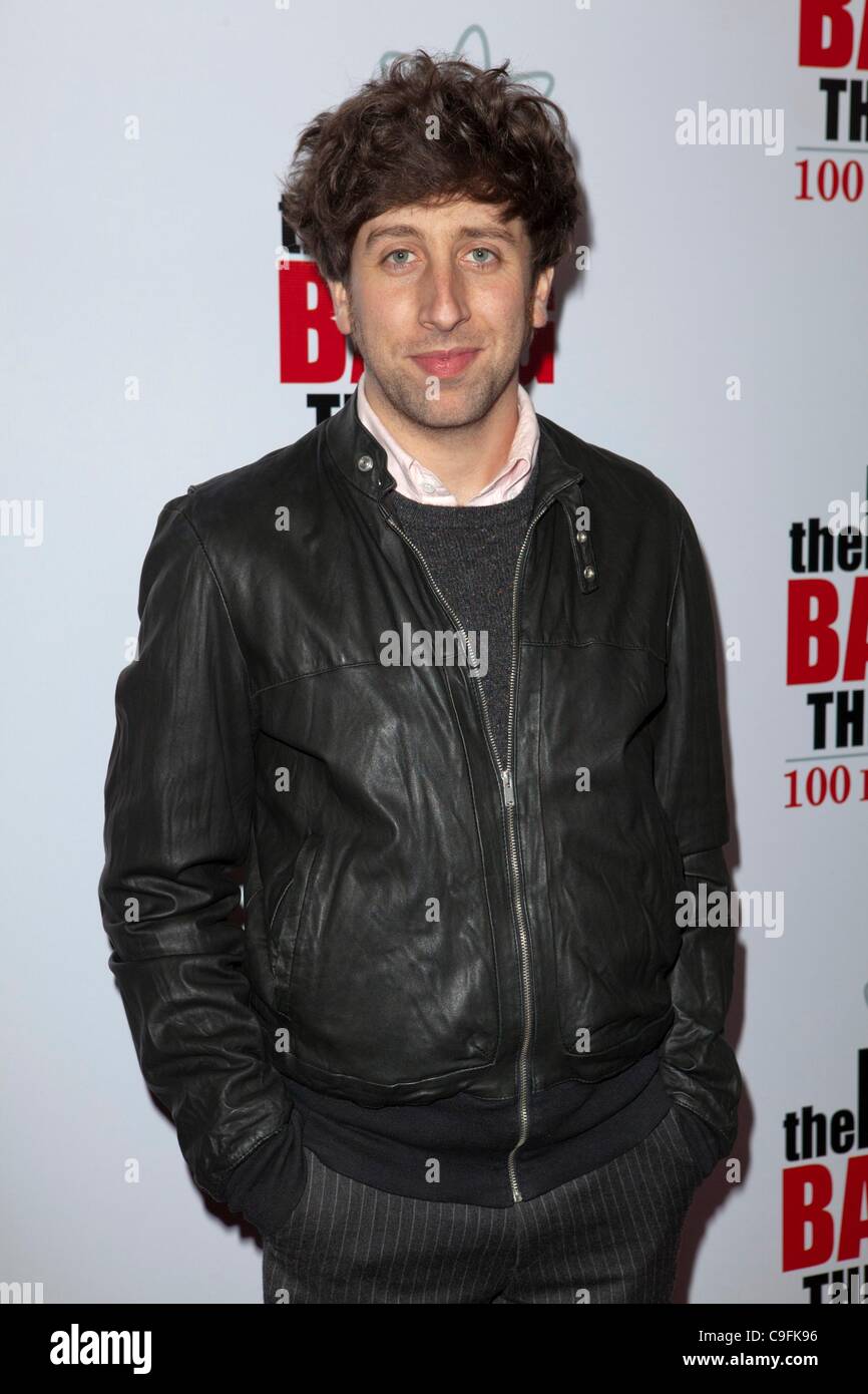 Simon Helberg at arrivals for THE BIG BANG 100th Episode Celebration ...