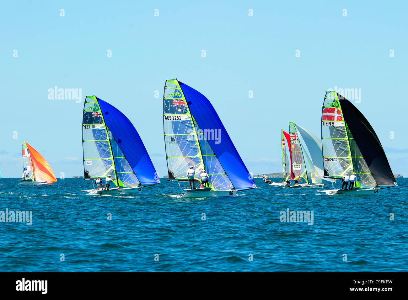 Mens skiff 49er hi-res stock photography and images - Alamy