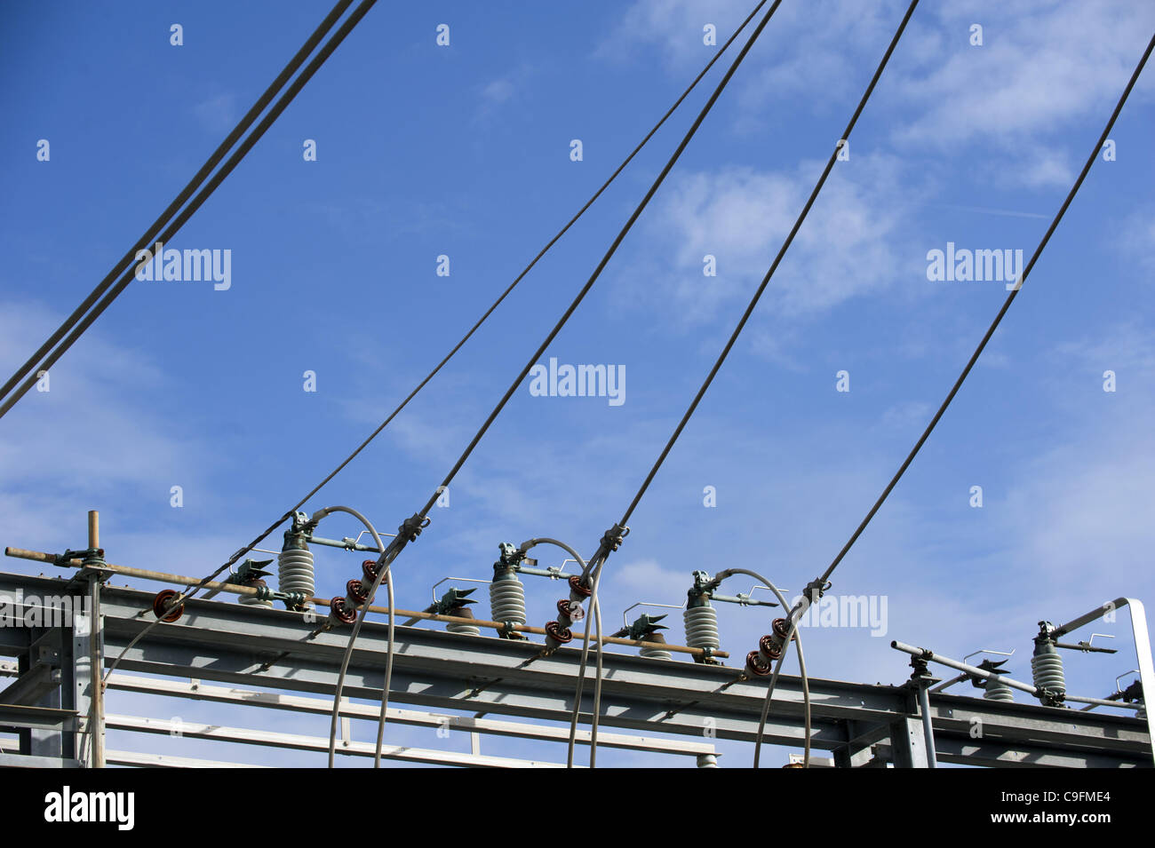 Dec. 15, 2011 - Woodstock, GA - High voltage electricity sub-station ...
