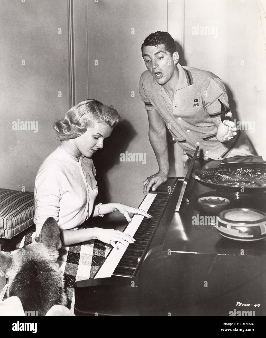 Dec. 12, 1952 - DEAN MARTIN with wife 1952.(Credit Image: Â© Globe ...