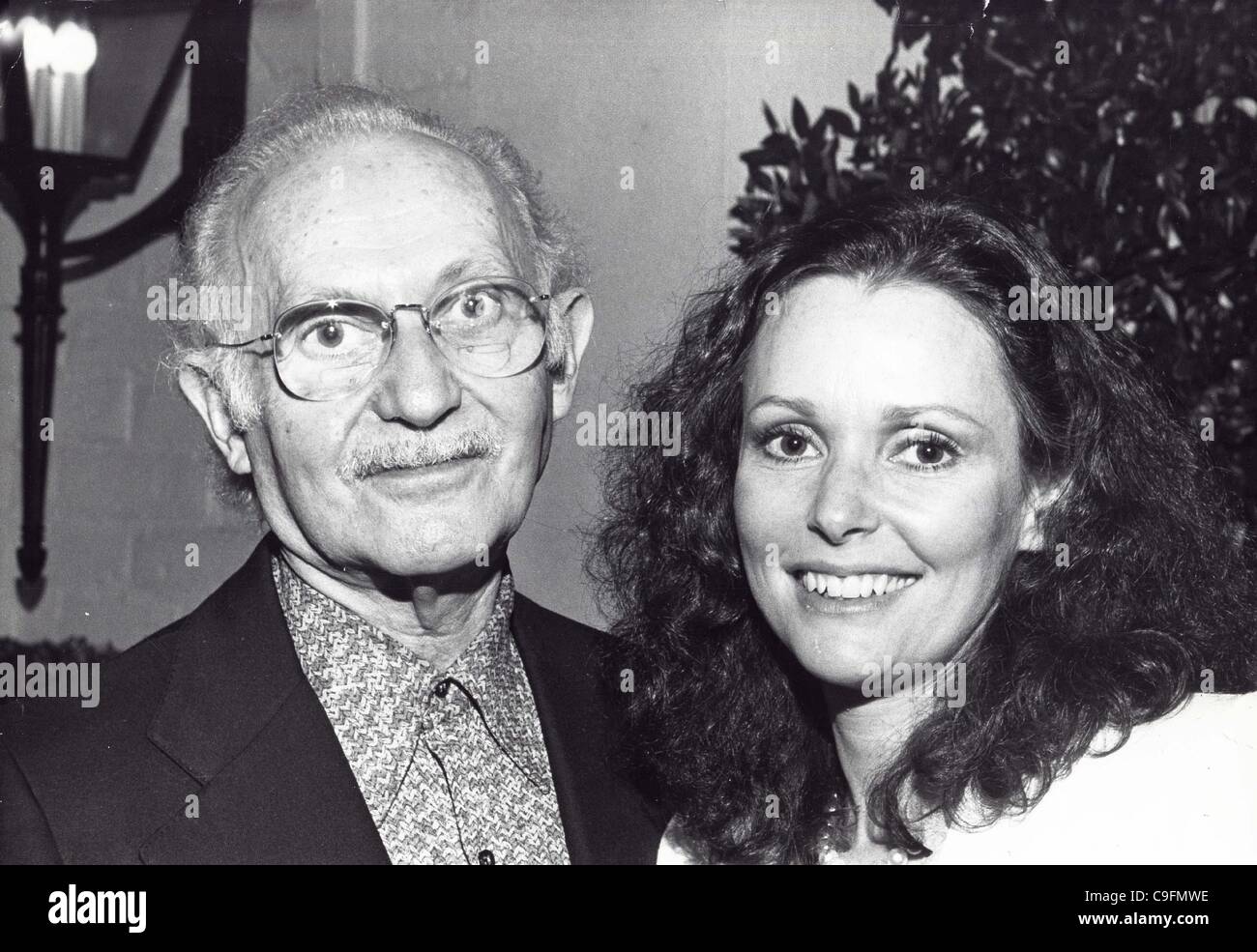 Dec. 13, 1980 - SUSAN STRASBERG with father Lee Strasberg 1980.(Credit Image: Â© Globe Photos ...