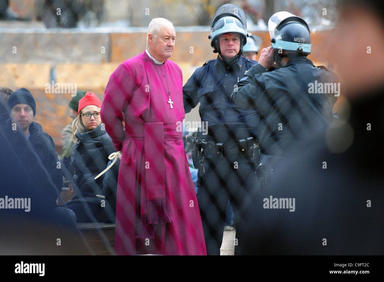 Dec. 17, 2011 - Manhattan, New York, U.S. - Bishop GEORGE PACKARD is ...