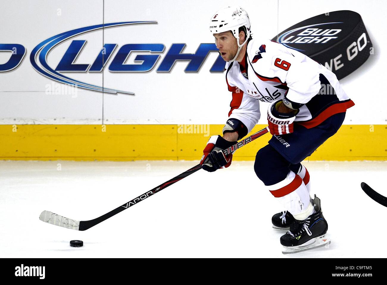 Dec. 17, 2011 - Denver, Colorado, U.S - Washington Capitals defenseman ...
