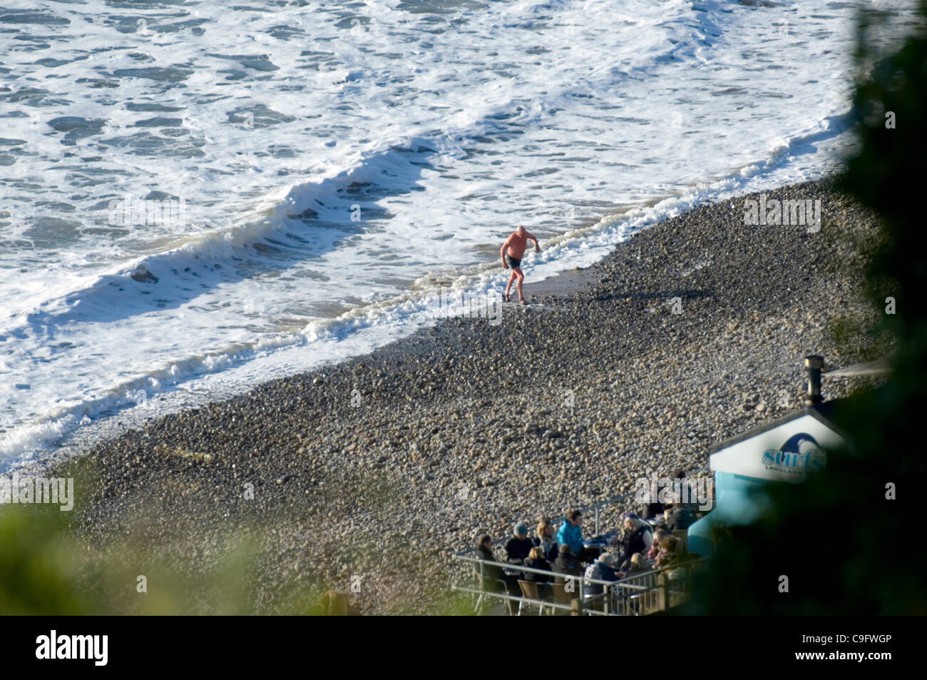 Brave swimmer hi-res stock photography and images - Alamy