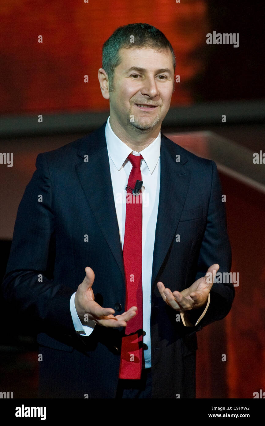 18.12.2011. Italian Talk show RAI 3, "Che tempo che fa", Milan, Italy ...