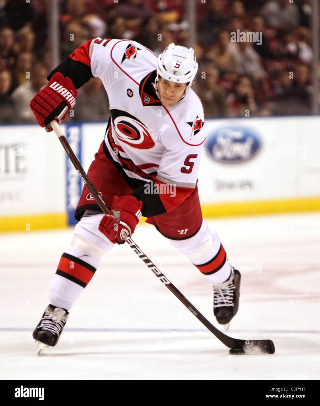 Dec. 18, 2011 - Sunrise, Florida, U.S - Carolina Hurricanes defenseman ...