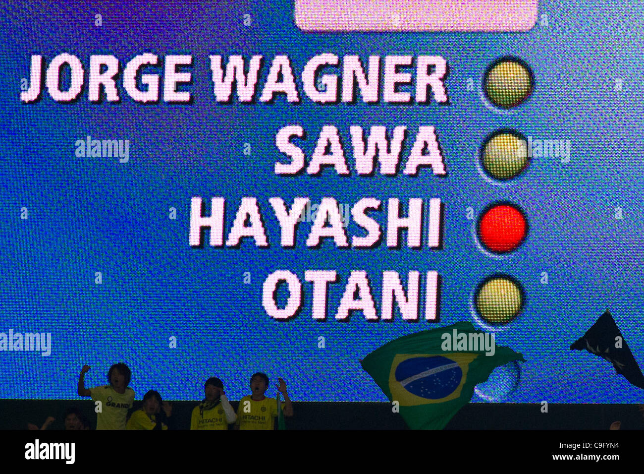 The scoreboard, DECEMBER 18, 2011 - Football / Soccer : The scoreboard ...
