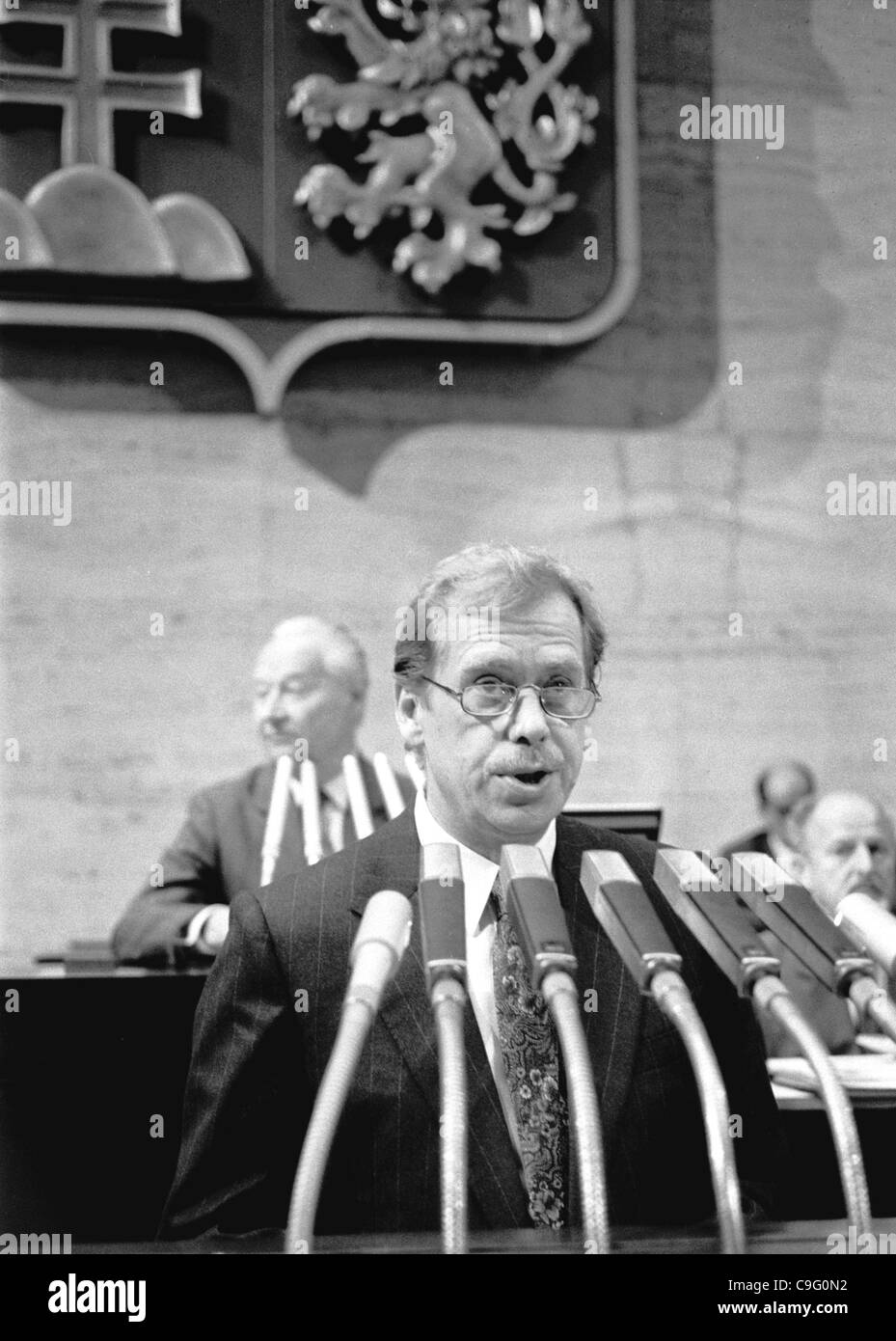 Vaclav havel photo Black and White Stock Photos & Images - Alamy