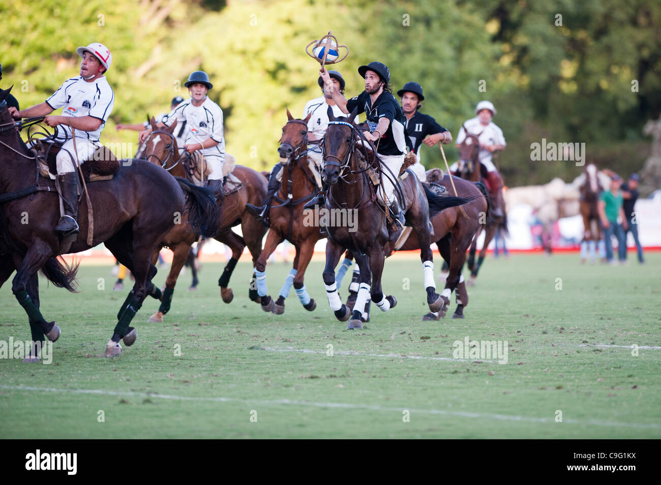 Grand Final of 70th Argentina Pato Open. Pato, also known as Horseball ...