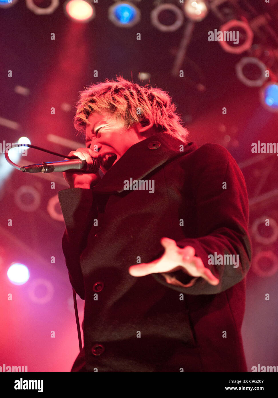 December 18, 2011 - Chicago, IL USA - Kyo, vocalist of the Japanese ...