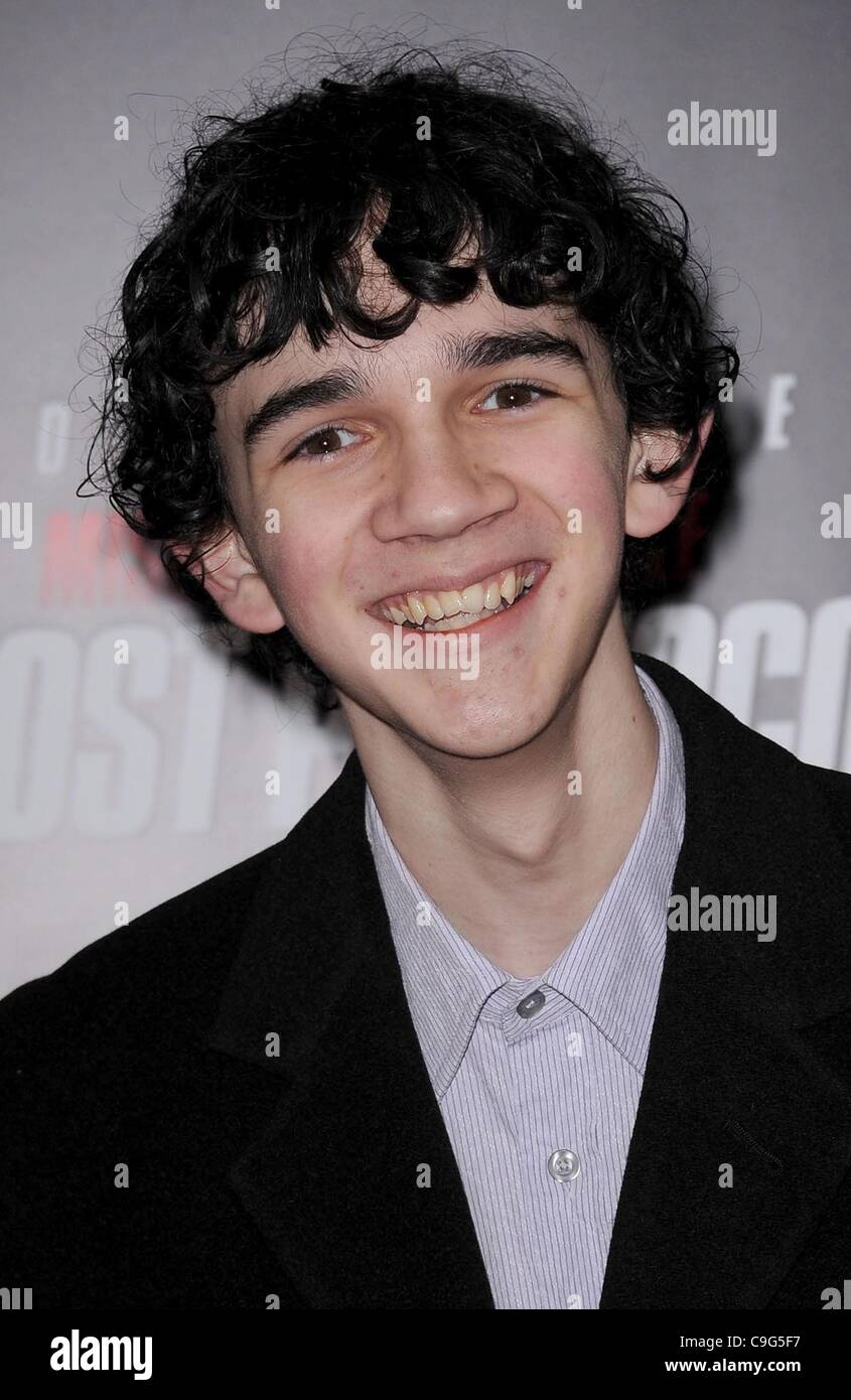 Zach Mills at arrivals for MISSION: IMPOSSIBLE – GHOST PROTOCOL ...