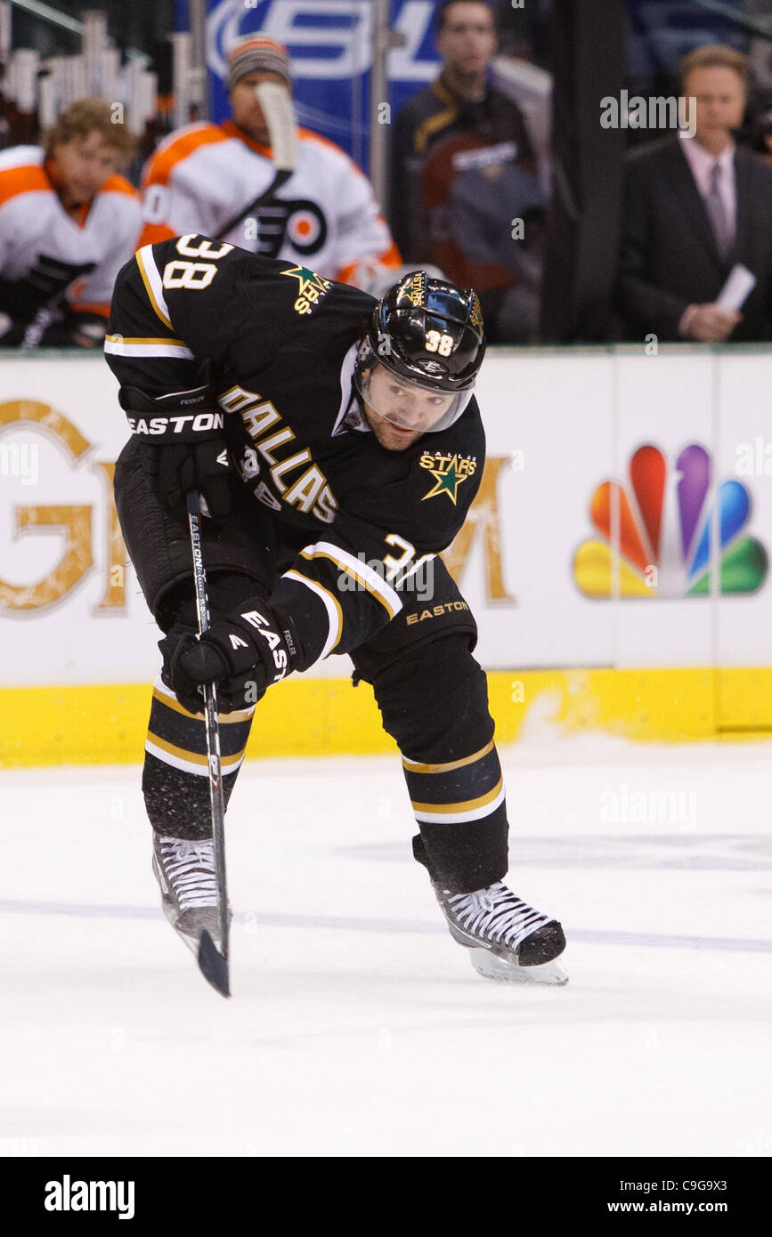 Dec. 21, 2011 - Dallas, Texas, US - Dallas Stars Forward Vernon Fiddler ...
